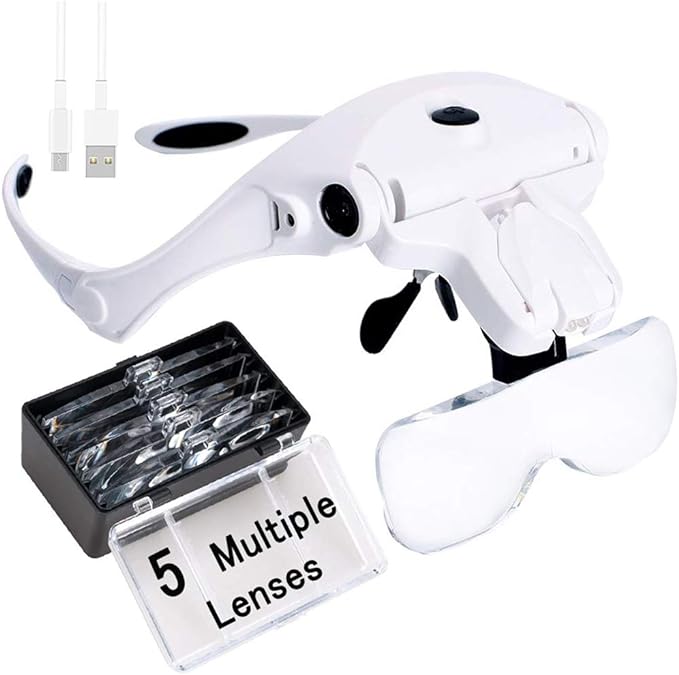 VisionMax® - Gafas Lupa con Lentes Intercambiables – Wonder Store